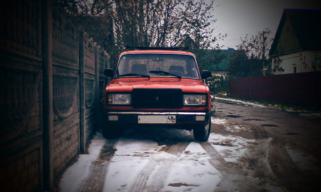 Ну вот и все, ну вот и все… До встречи весной! ;-) — Lada 2107, 1,5 л, 1988 года | просто так ...