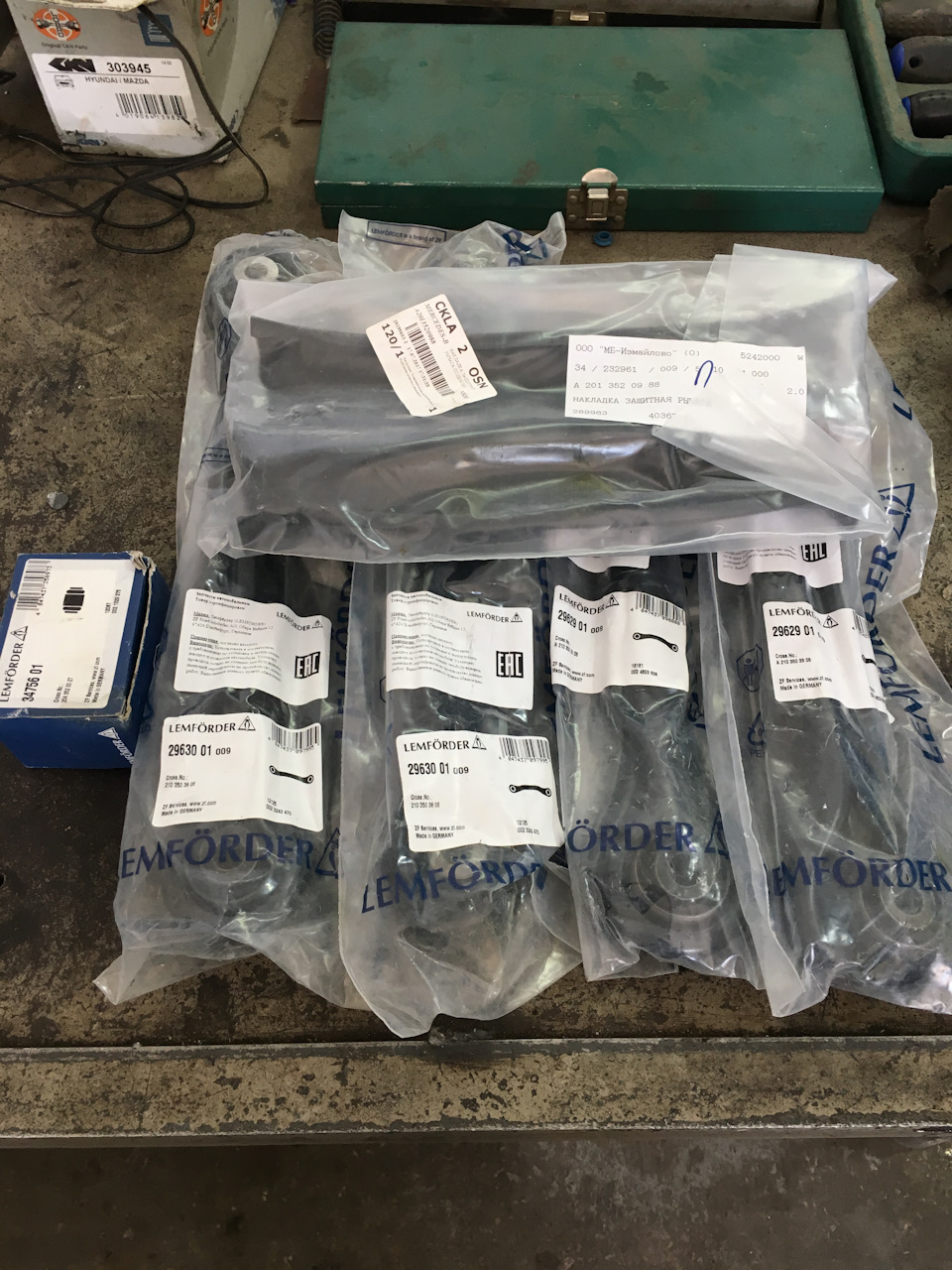 2962901 Рычаг подвески LEMFORDER | Запчасти на DRIVE2