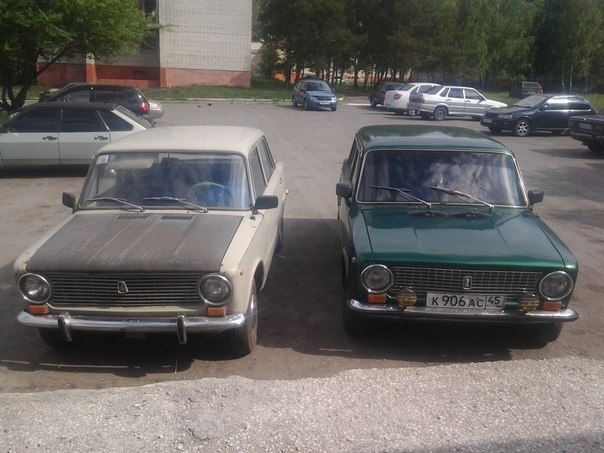 Парковка — Lada 2101, 1,5 л, 1973 года | фотография | DRIVE2