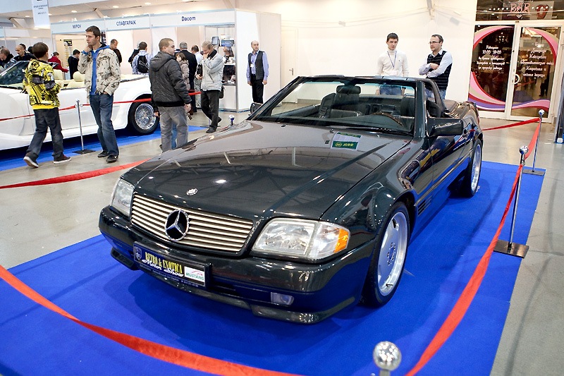 Еще фотки с выставки — Mercedes-Benz SL-Class (R129), 3,2 л, 1994 года ...