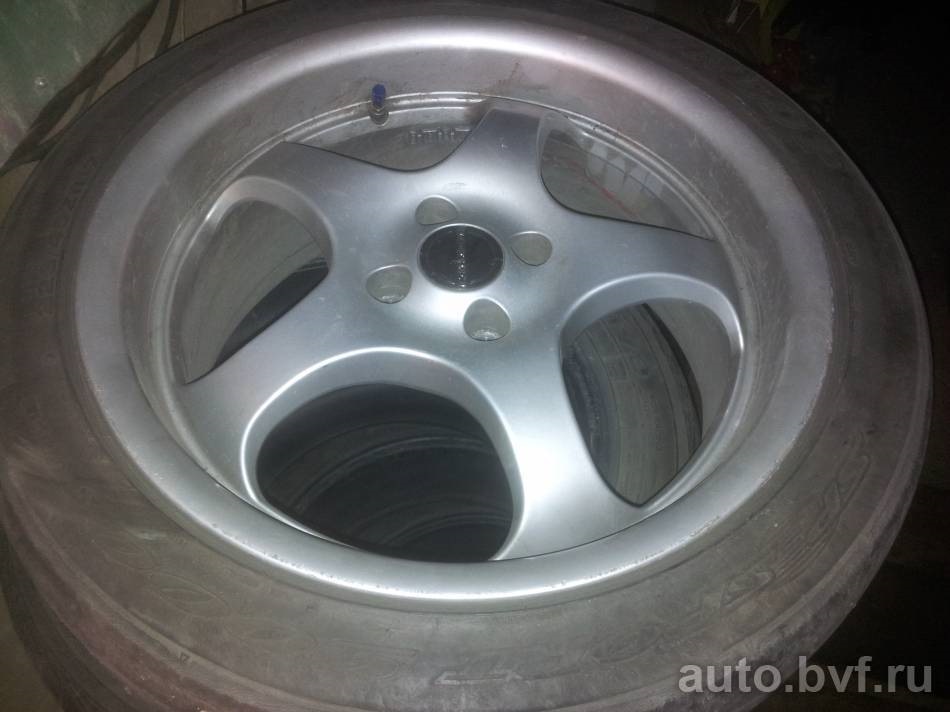 Borbet T R17 ET35 4x108 — Audi 90 (B4), 3,2 л, 1992 года | колёсные ...