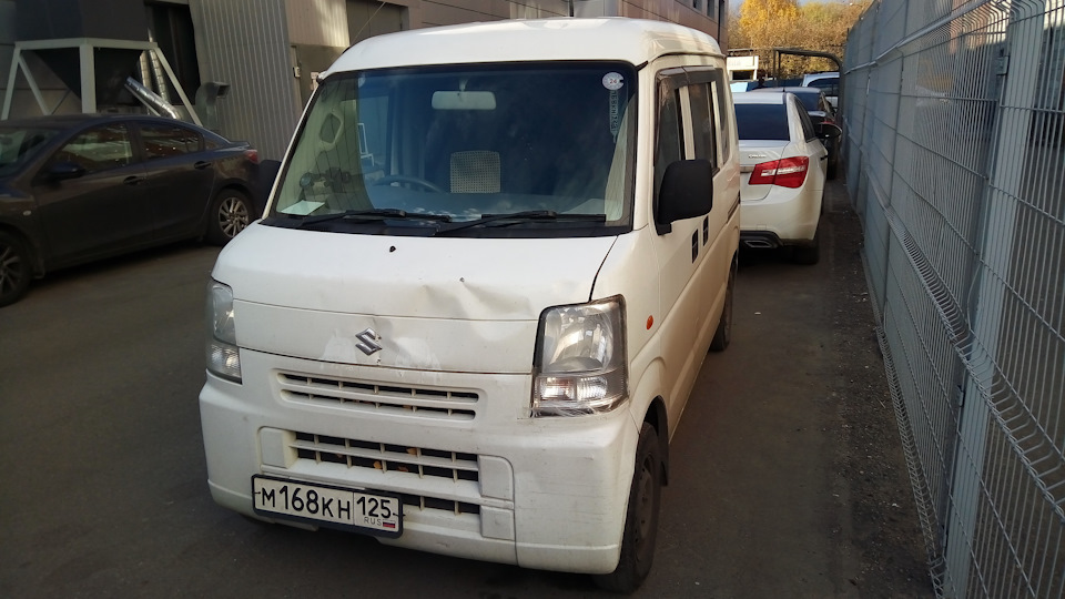 Диагностика системы кондиционирования после дтп — Suzuki Every (DA64), 0,7 л, 2009 года | визит ...