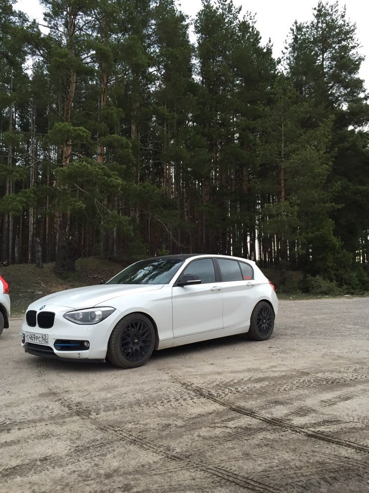 Тонировка 50% — BMW 1 series (F20), 1,6 л, 2013 года | стайлинг | DRIVE2