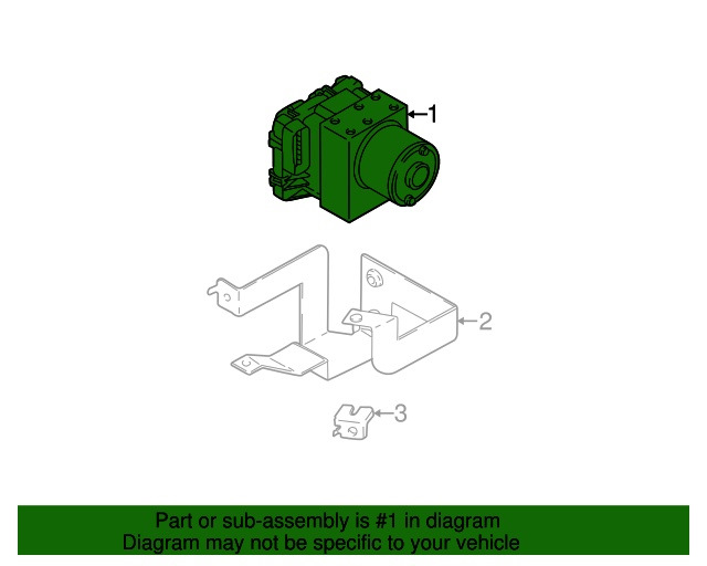 5891025310 Блок управления abs KIA HYUNDAI | Запчасти на DRIVE2