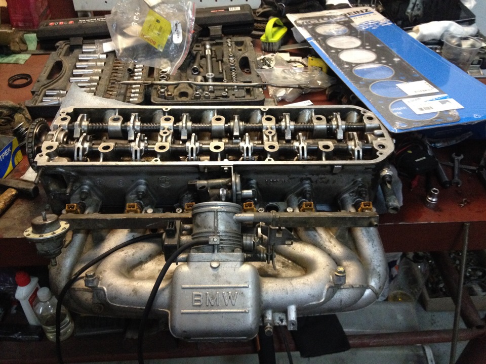 Установка КШМ ОТ M30B28 в M30B25))) Ч.4 — BMW 5 series (E28), 2,8 л ...