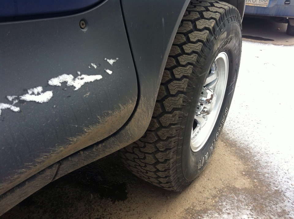 колеса с отрицательным вылетом — Isuzu VehiCross, 3,2 л, 1997 года ...