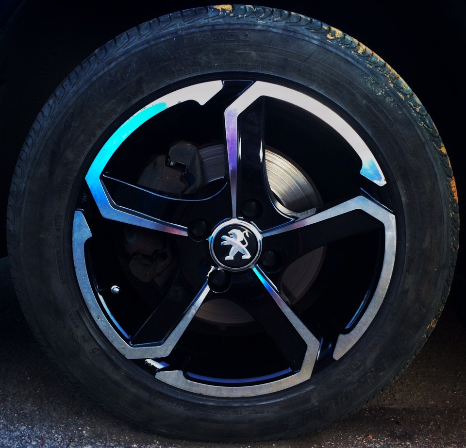 Новые диски — Peugeot 308 (1G), 1,6 л, 2012 года | колёсные диски | DRIVE2