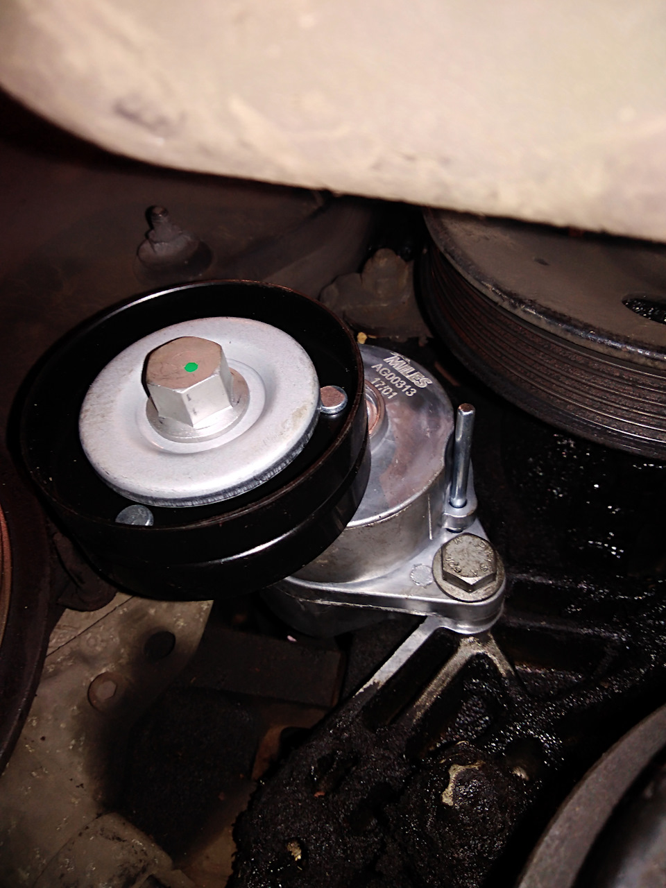 AG00313 Натяжная планка, поликлиновой ремень MILES | Запчасти на DRIVE2