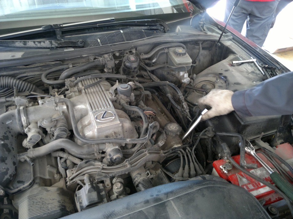 Внеплановое, от скуки — Lexus LS (UCF20), 4 л, 1997 года | визит на ...