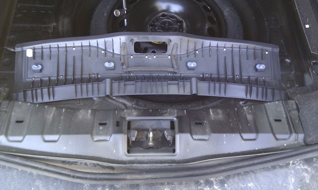 Крышка замка багажника! — Opel Astra H, 1,3 л, 2007 года | своими ...