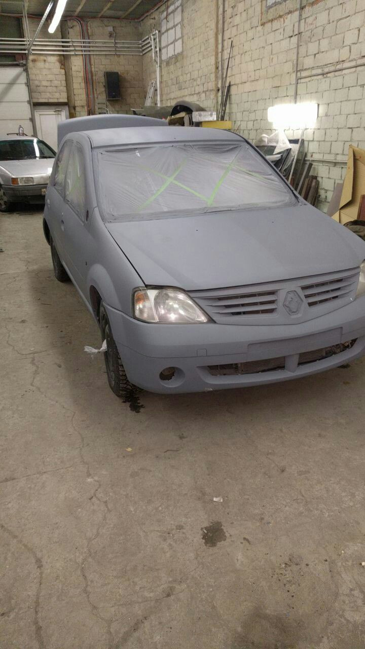 Начали подготовку лоханки к раптору! — Renault Logan (1G), 1,6 л, 2007 ...