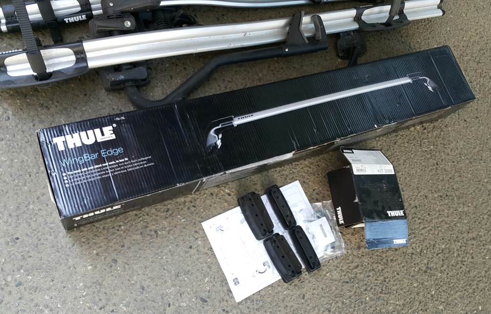 Thule wingbar edge 9595 — Mazda CX-5 (1G), 2,5 л, 2015 года ...
