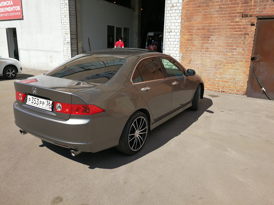 Ну наконец-то)) R18 — Honda Accord (7G), 2,4 л, 2007 года | колёсные диски | DRIVE2