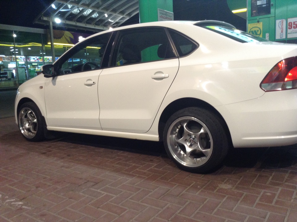 Schmidt Space Line — Volkswagen Polo Sedan, 1,6 л, 2012 года | колёсные ...