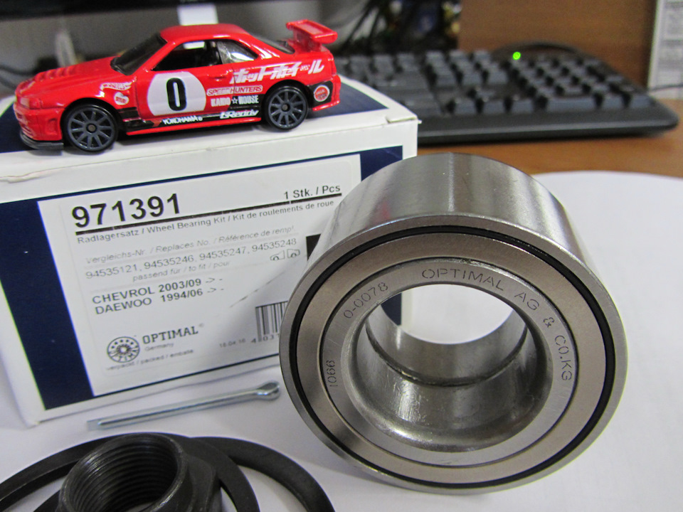 Замена левого подшипника передней ступицы — ЗАЗ Chance, 1,5 л, 2011 ...