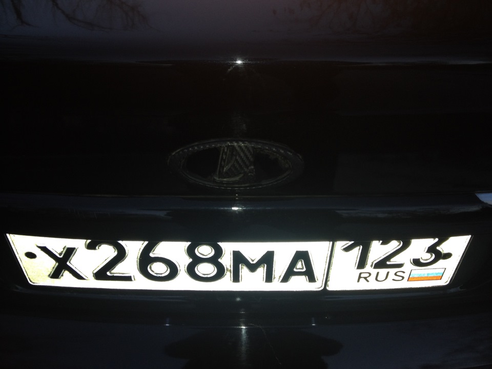 Значек Лады в карбон — Lada Приора седан, 1,6 л, 2010 года | тюнинг ...