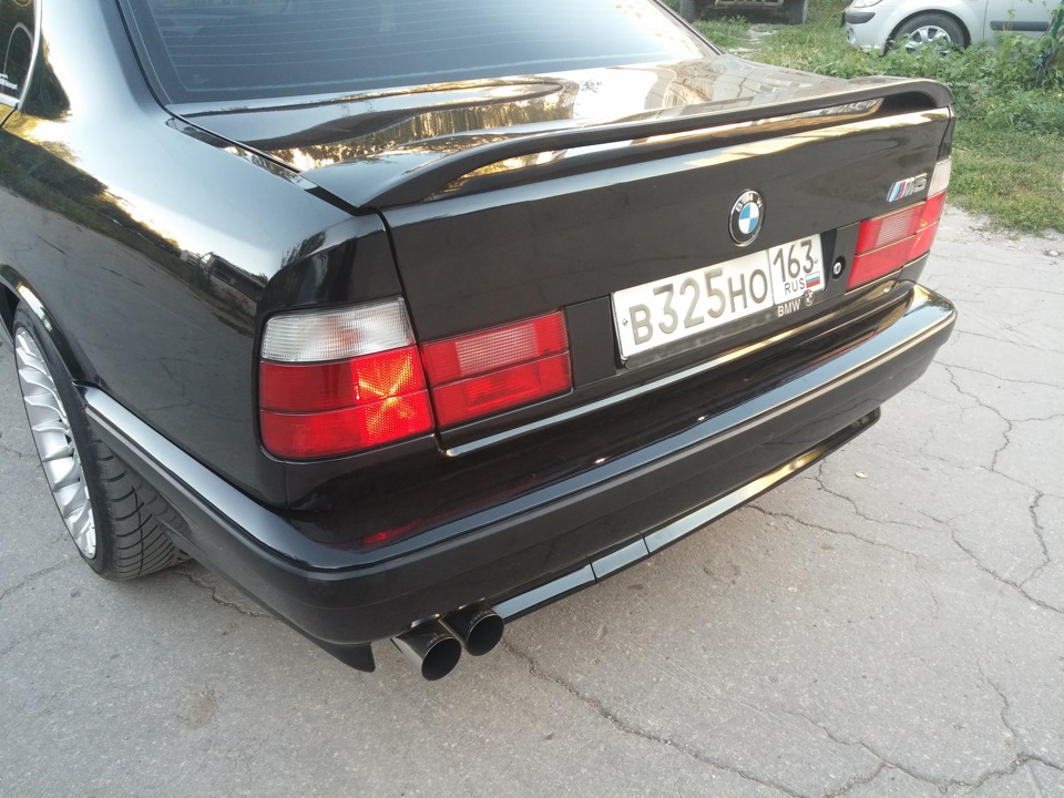 Задний бампер ///M-Tech — BMW 5 series (E34), 2,5 л, 1991 года | тюнинг ...