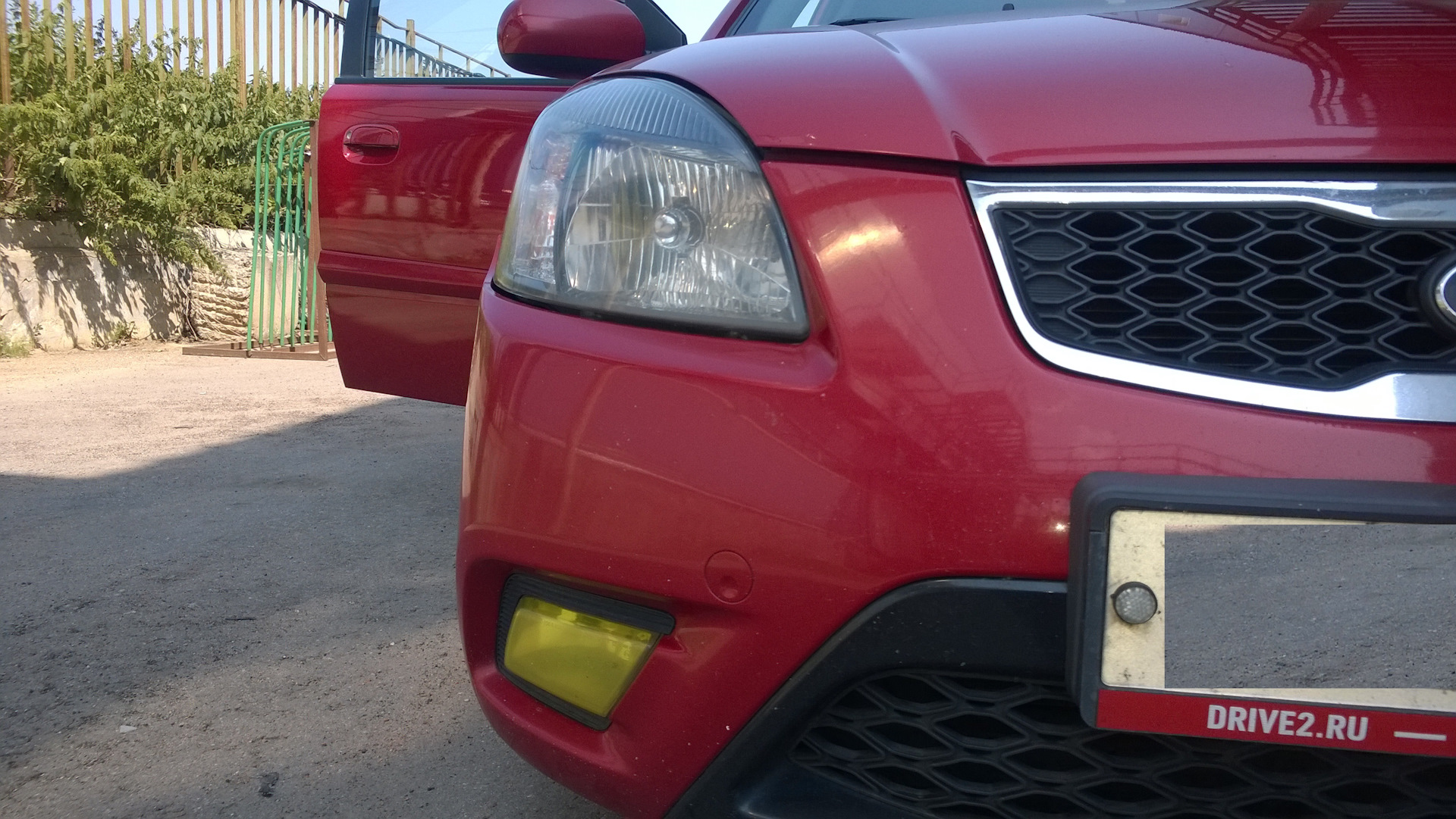 кронштейн крепления бампера — KIA Rio 5-door (2G), 1,4 л, 2011 года ...