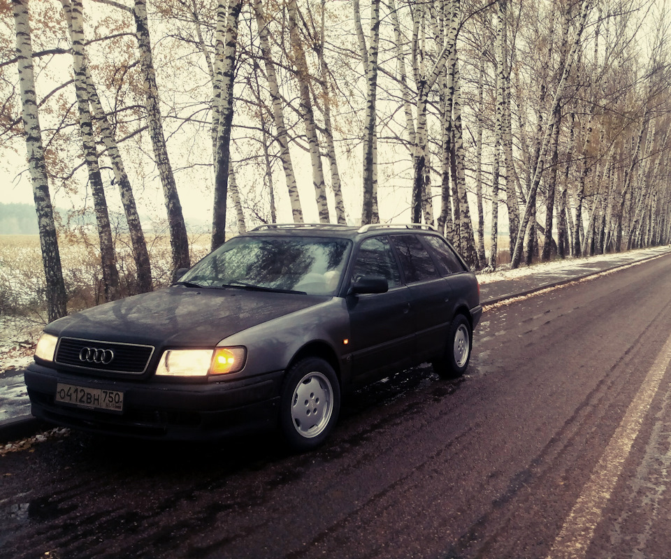 Шины на дисках Ronal. — Audi 100 Avant (C4), 2,8 л, 1992 года | шины ...