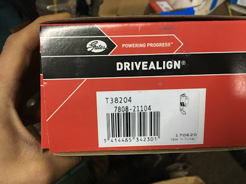 T38204 Ролик натяжной GATES | Запчасти на DRIVE2