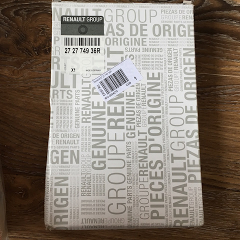 272774936R Фильтр салона RENAULT | Запчасти на DRIVE2