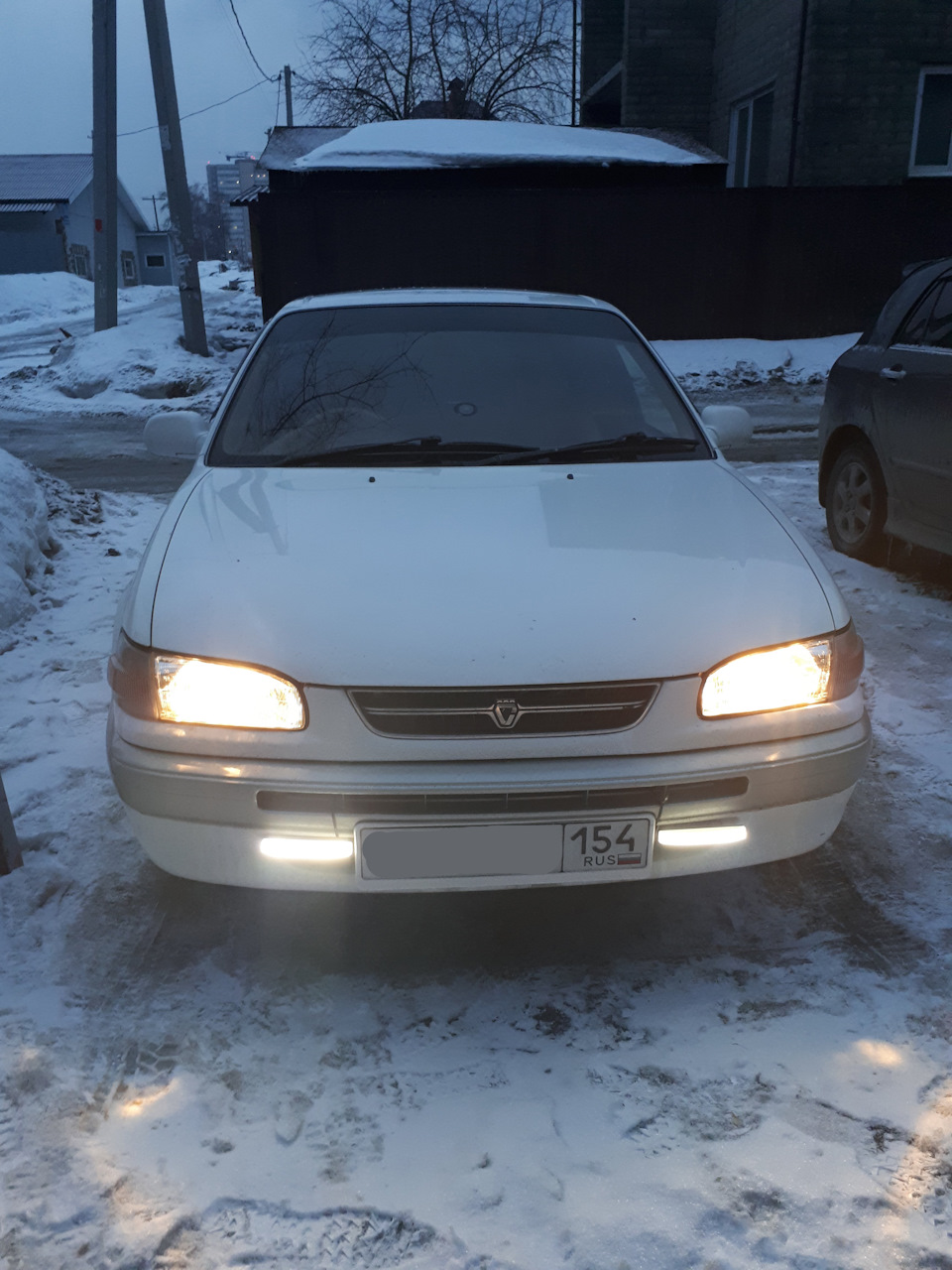 Евро свет! — Toyota Corolla (110), 1,5 л, 1996 года | своими руками ...