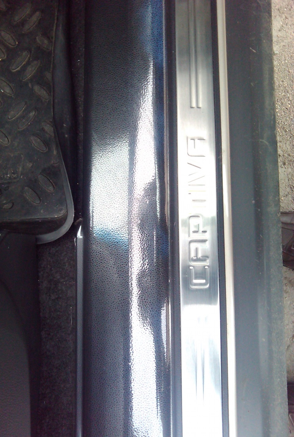 Пороги и винил — Chevrolet Captiva (1G), 2,2 л, 2012 года | тюнинг | DRIVE2