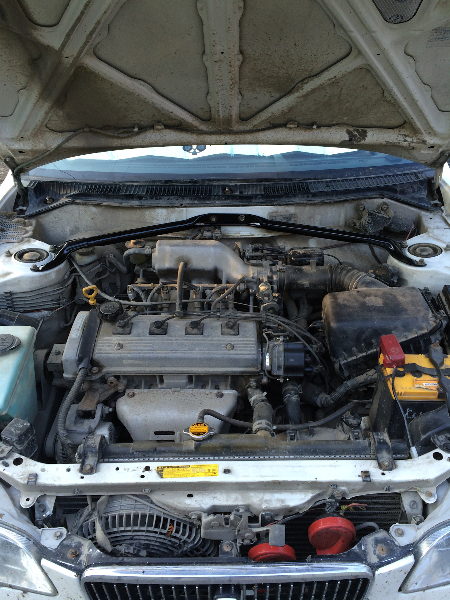 Сток распорка — Toyota Sprinter (110), 1,5 л, 1997 года | тюнинг | DRIVE2