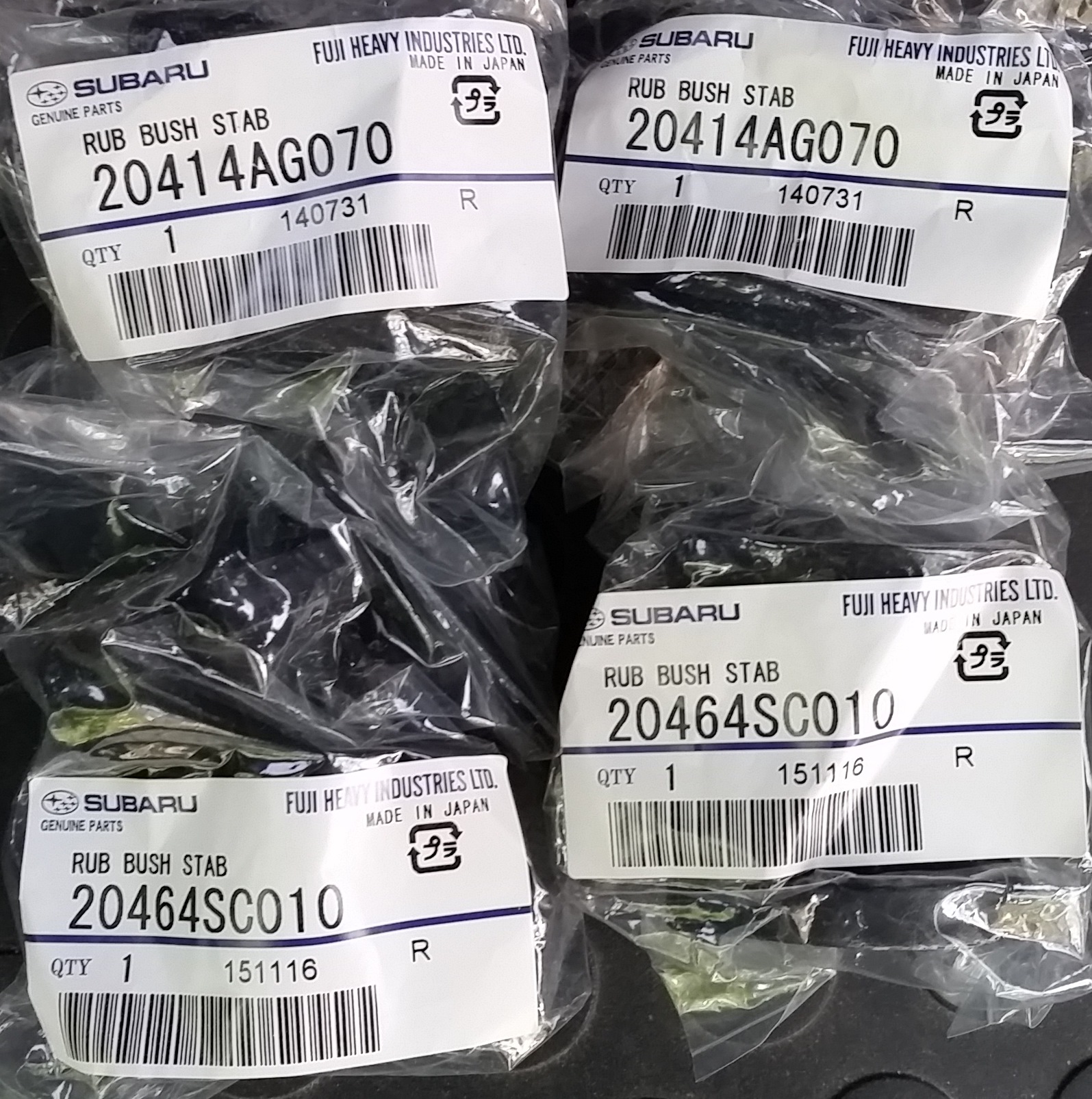 Втулки и стойки стабилизатора Subaru Forester SH. — бортжурнал Subaru ...