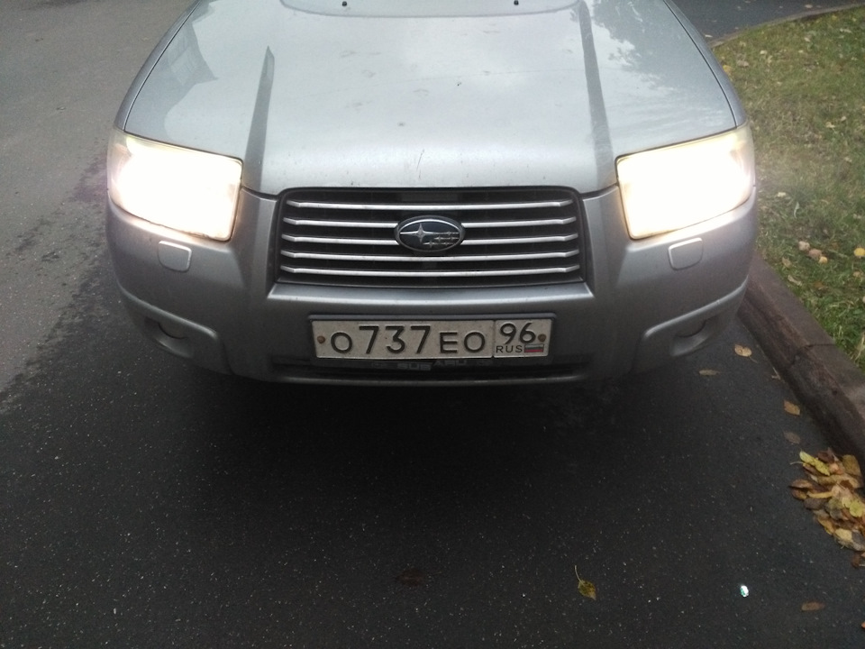 Погасла лампочка ксенона — Subaru Forester (SG), 2 л, 2006 года ...