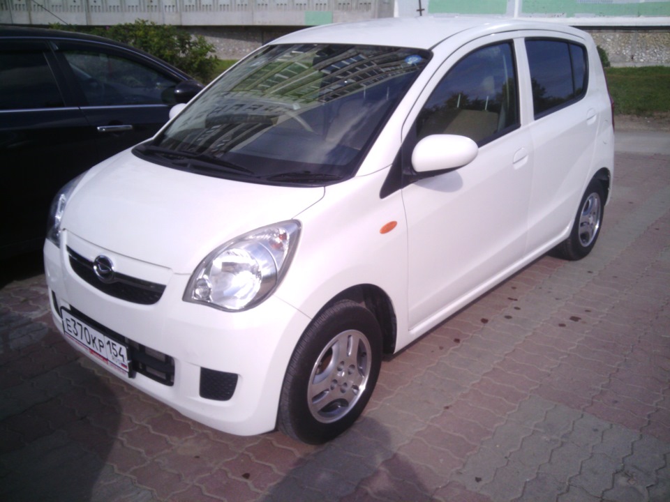 Переобулась в новые диски :) — Daihatsu Mira (L275, L285), 0,6 л, 2011 года | колёсные диски ...