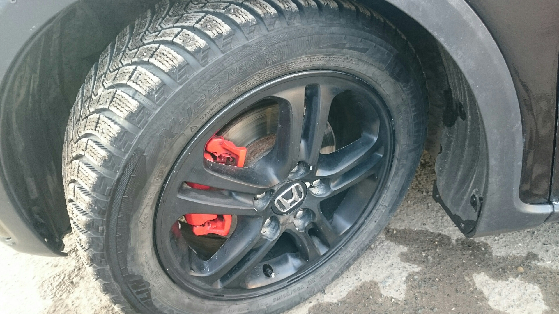 Winter mode — Honda Civic Hatchback (8G), 1,8 л, 2008 года | шины | DRIVE2