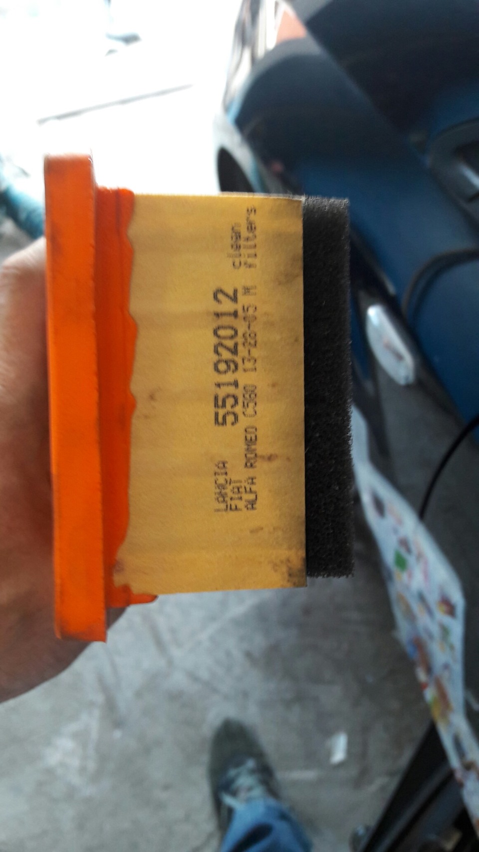 55192012 Фильтр воздушный FIAT ALFA LANCIA | Запчасти на DRIVE2