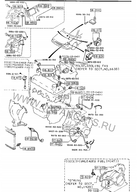 995641400 Шайба сливной пробки MAZDA | Запчасти на DRIVE2