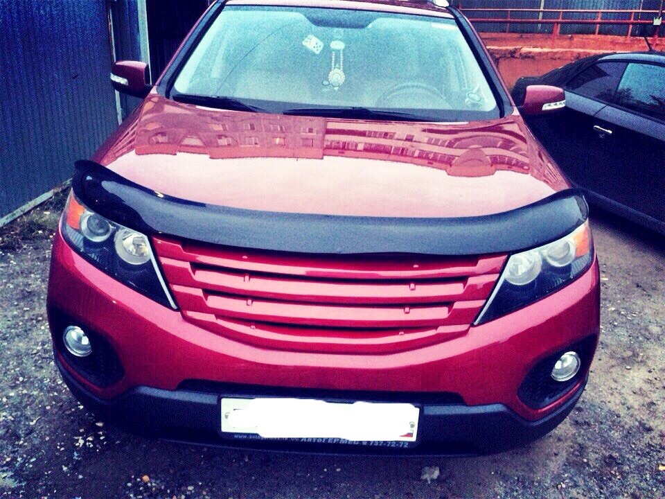 Решетка «Fluxion & Bliss» на КИА Соренто — DRIVE2