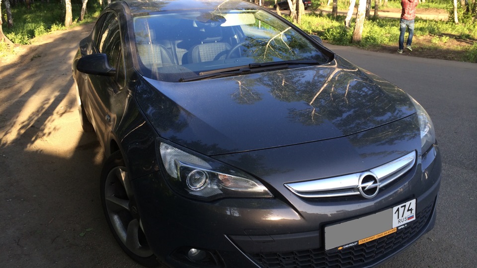 Opel Astra J GTC бензиновый 2013 | ''''GrEy WolF'''' на DRIVE2