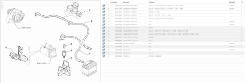 46554401 Ограждение кабеля CHRYSLER | Запчасти на DRIVE2