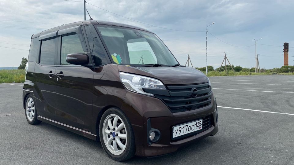 Nissan Dayz Roox 0.7 бензиновый 2015 | K-car Turbo на DRIVE2