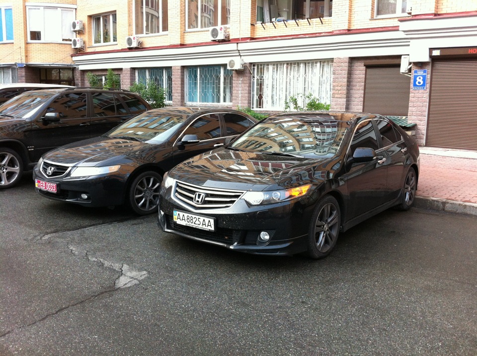 CL7 на CL8 — Honda Accord (8G), 2,4 л, 2008 года | фотография | DRIVE2