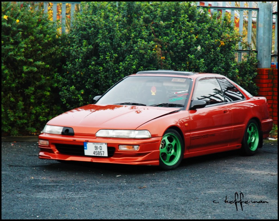 Выбор цвета — Honda Integra (DA5-DA9/DB1-DB2), 1,6 л, 1989 года ...