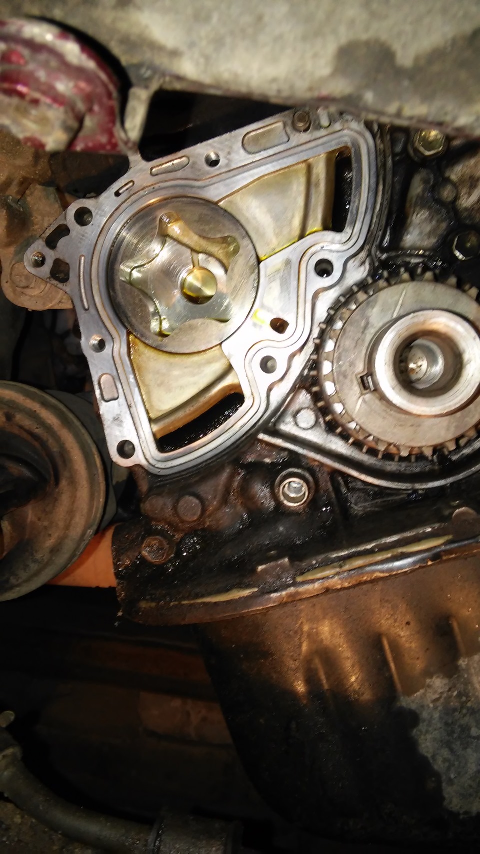 продолжение ремень грм — Toyota Camry (XV20), 2,2 л, 2000 года | своими ...