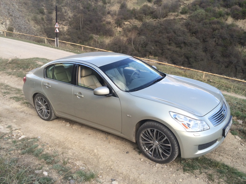 Отпуск 2014 — Infiniti G35 (V36), 3,5 л, 2009 года | колёсные диски ...