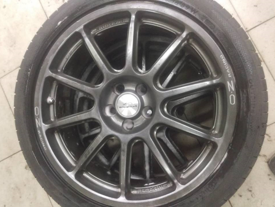 OZ Racing Prodrive P-WRC1 R18 + Hankook Tire Ventus R-S3 — Subaru ...