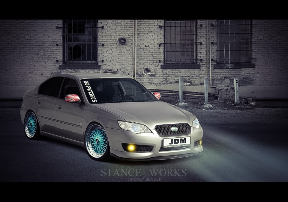 10. Каким я его вижу в будущем… наброски — Subaru Legacy (BL/BP), 3 л ...