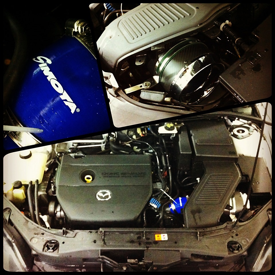 Intake Simota! — Mazda 3 (1G) BK, 2 л, 2008 года | тюнинг | DRIVE2