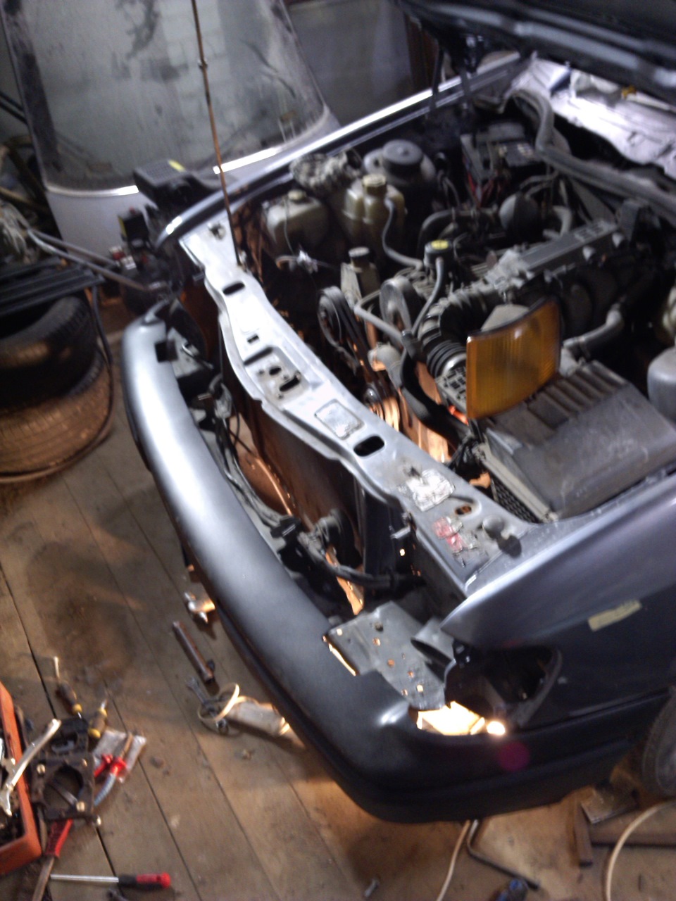 Сборка после покраски. — Ford Scorpio I, 2 л, 1988 года | своими руками ...