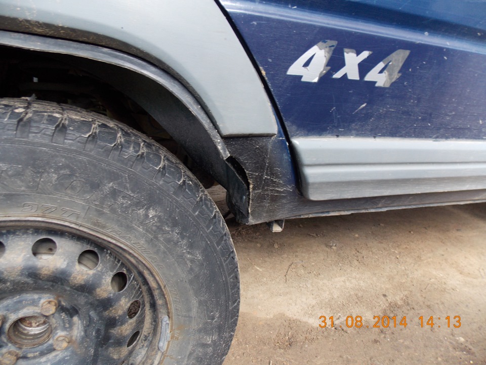 Заварил задние арки — ИЖ 2126, 1,7 л, 2005 года | своими руками | DRIVE2