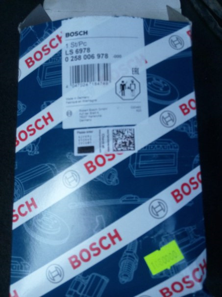 0258006978 ЛЯМБДА-ЗОНД BOSCH | Запчасти на DRIVE2