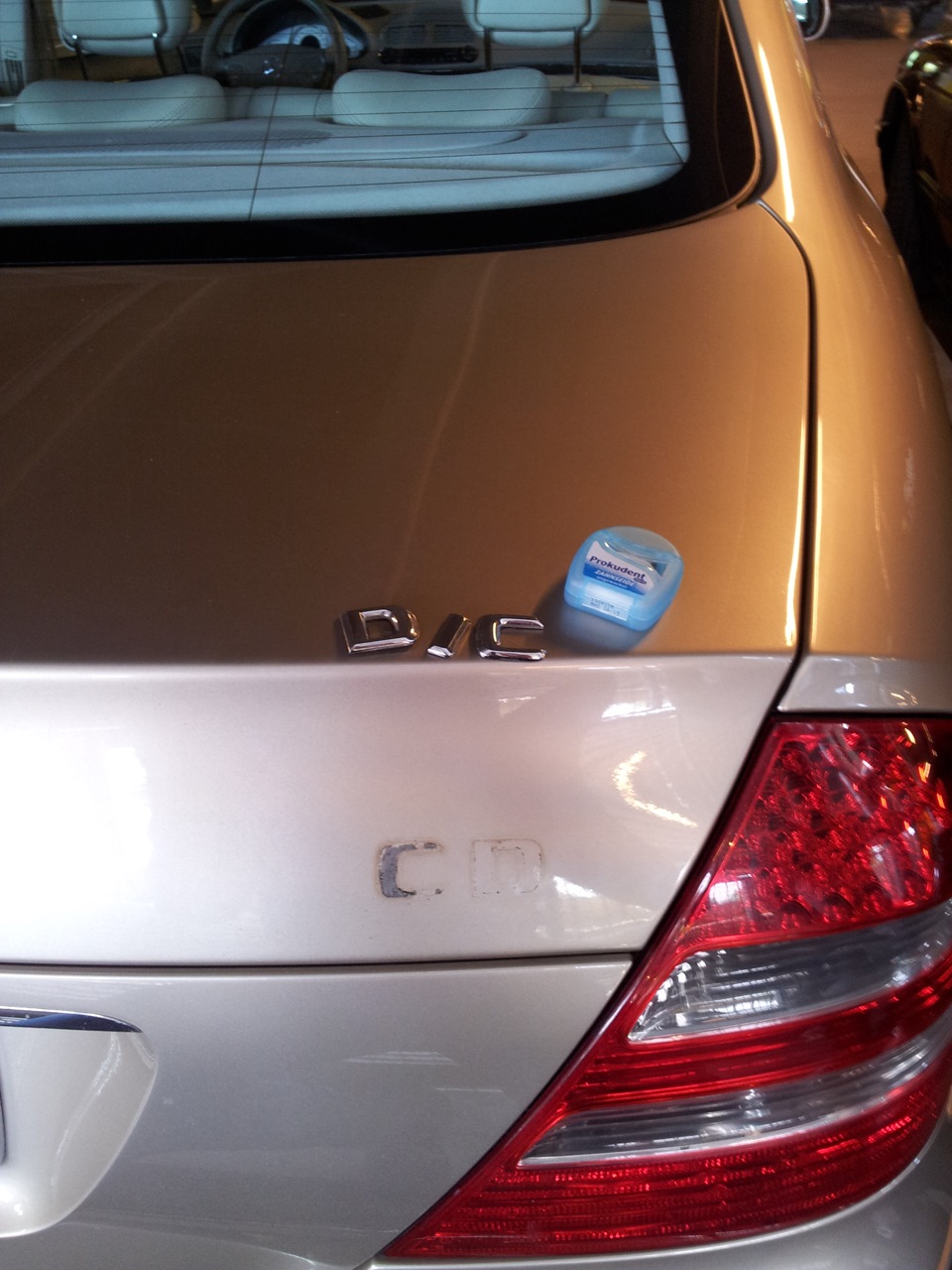 Debadging — Mercedes-Benz E-Class (W211), 3,2 л, 2003 года | просто так ...