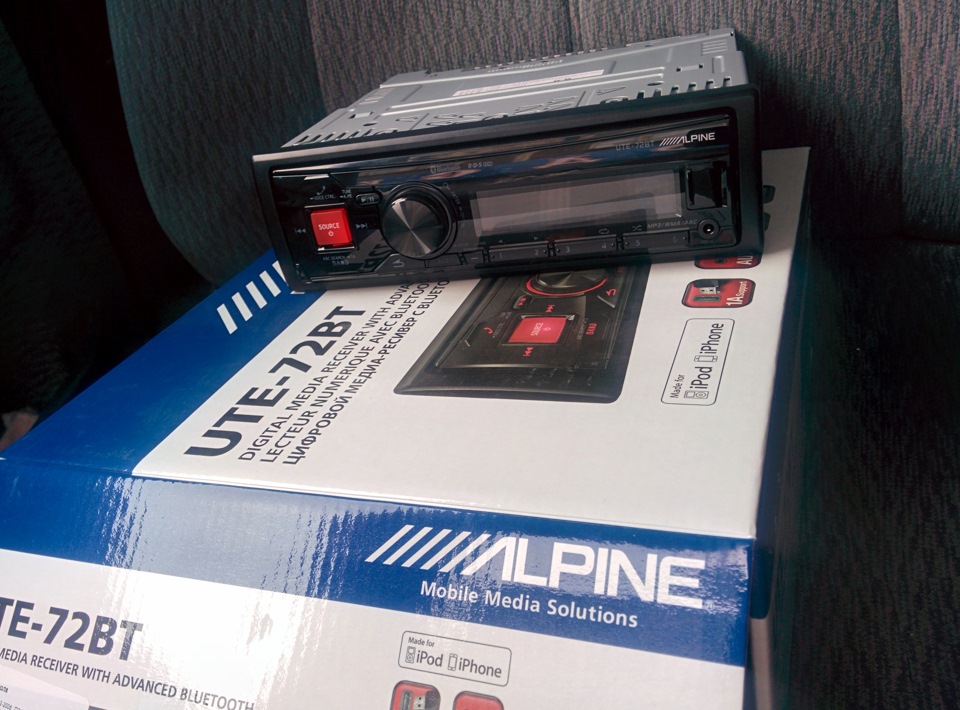 alpine — Lada 21120, 1,5 л, 2002 года | автозвук | DRIVE2